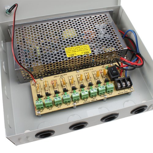 9-CH 12V DC 10A Out AC 100 - 240V Led Display – Mega PC Inc.