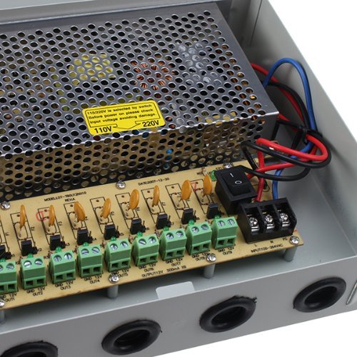 9-CH 12V DC 10A Out AC 100 - 240V Led Display – Mega PC Inc.