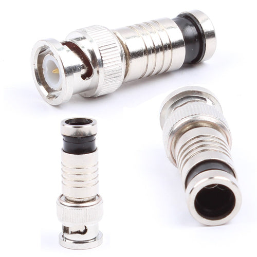 Compression BNC RG59 Connector, Pin Inside – Mega PC Inc.