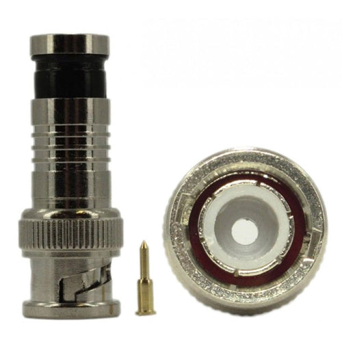 BNC Male Compression for RG6 Connector – Mega PC Inc.