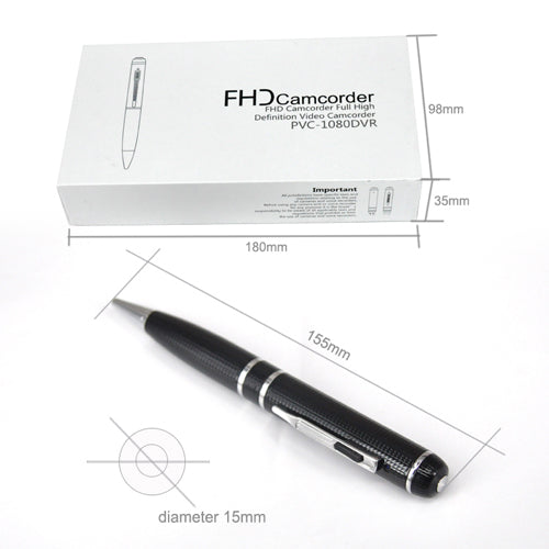 16GB Hidden Pen Camcorder 1080p FHD Motion Activated DVR – Mega PC Inc.