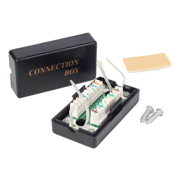 CAT5E/6 JUNCTION BOX, IDC TYPE, COUPLER CABLE JOINER – Mega PC Inc.