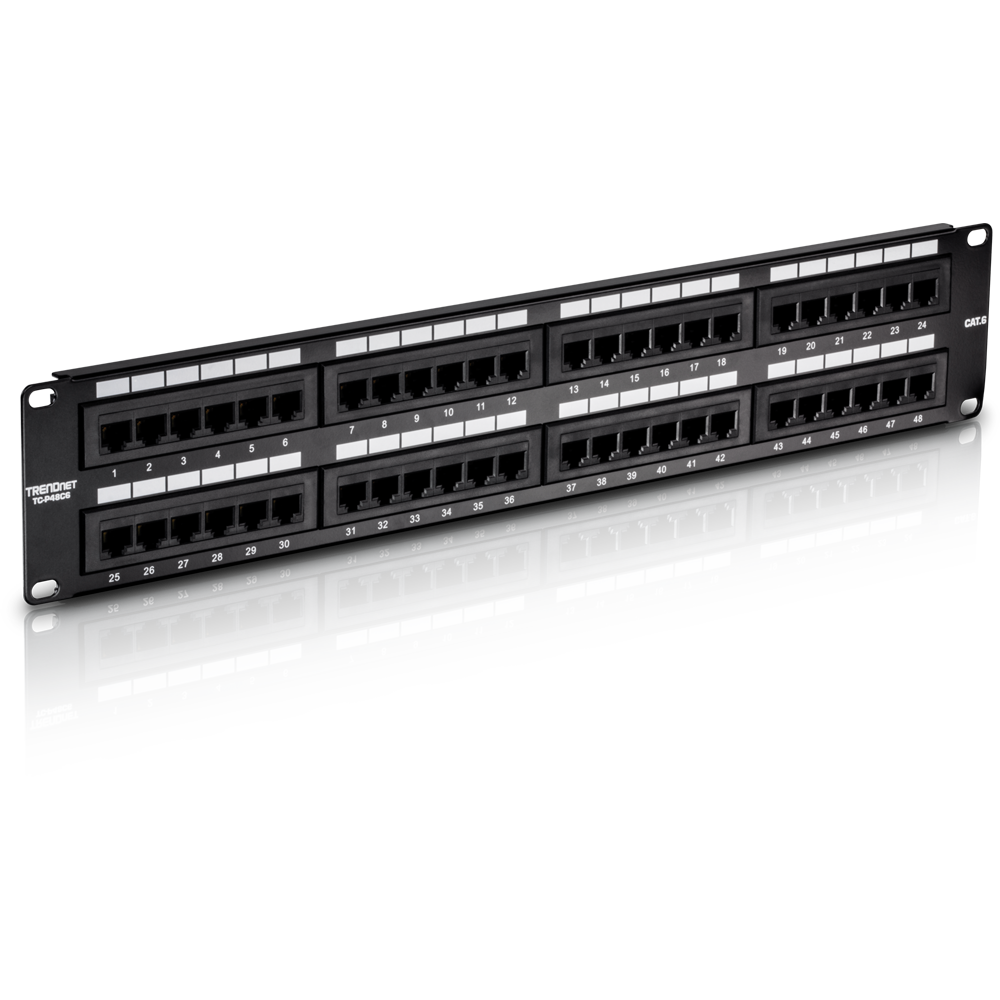 TRENDnet 48-port Network Patch Panel – Mega PC Inc.